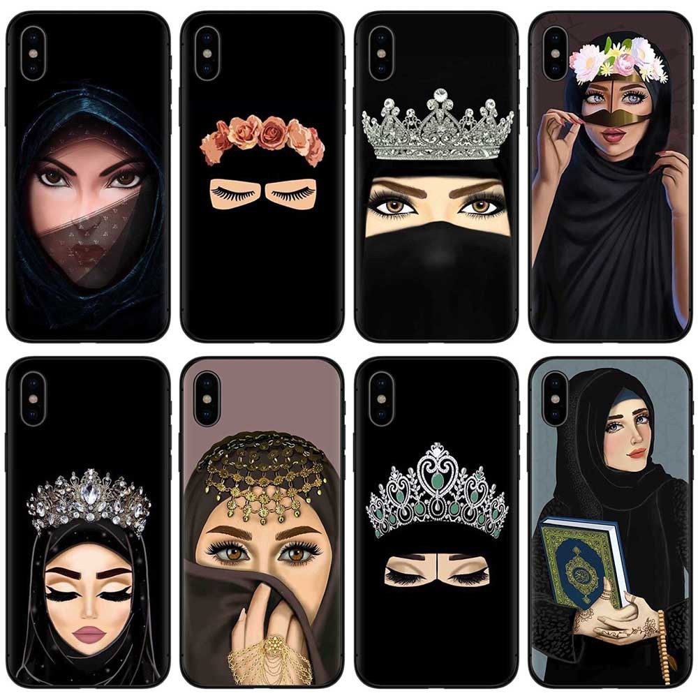 Islamic hijab veil girl phone case - Istar International